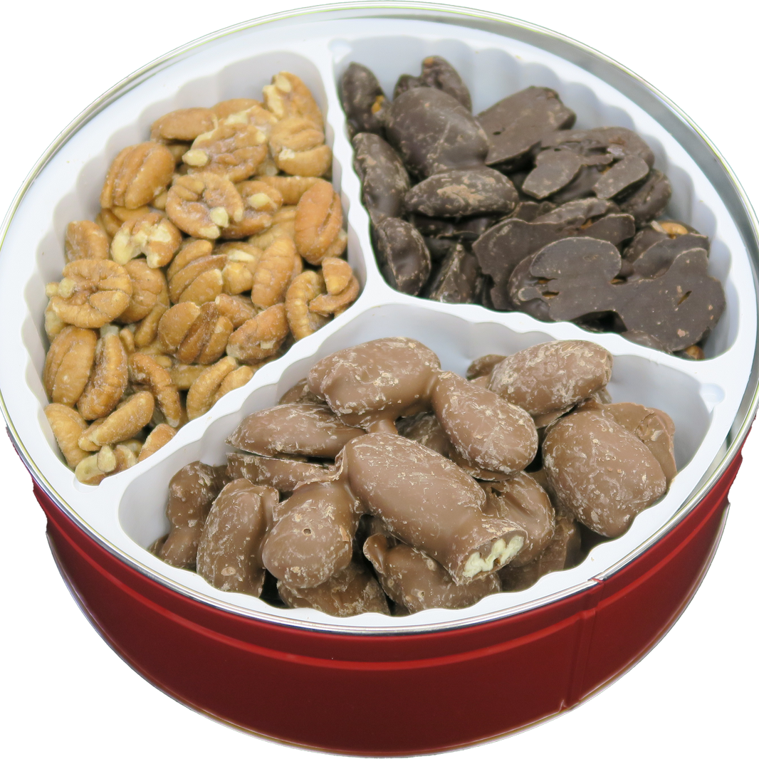 Holiday Tins – Southern Pecan Products